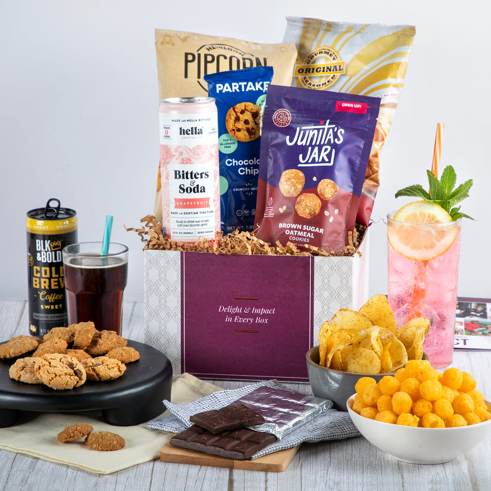 Corporate Gift Boxes, B2B Holiday Gifting, & Gourmet Food Baskets