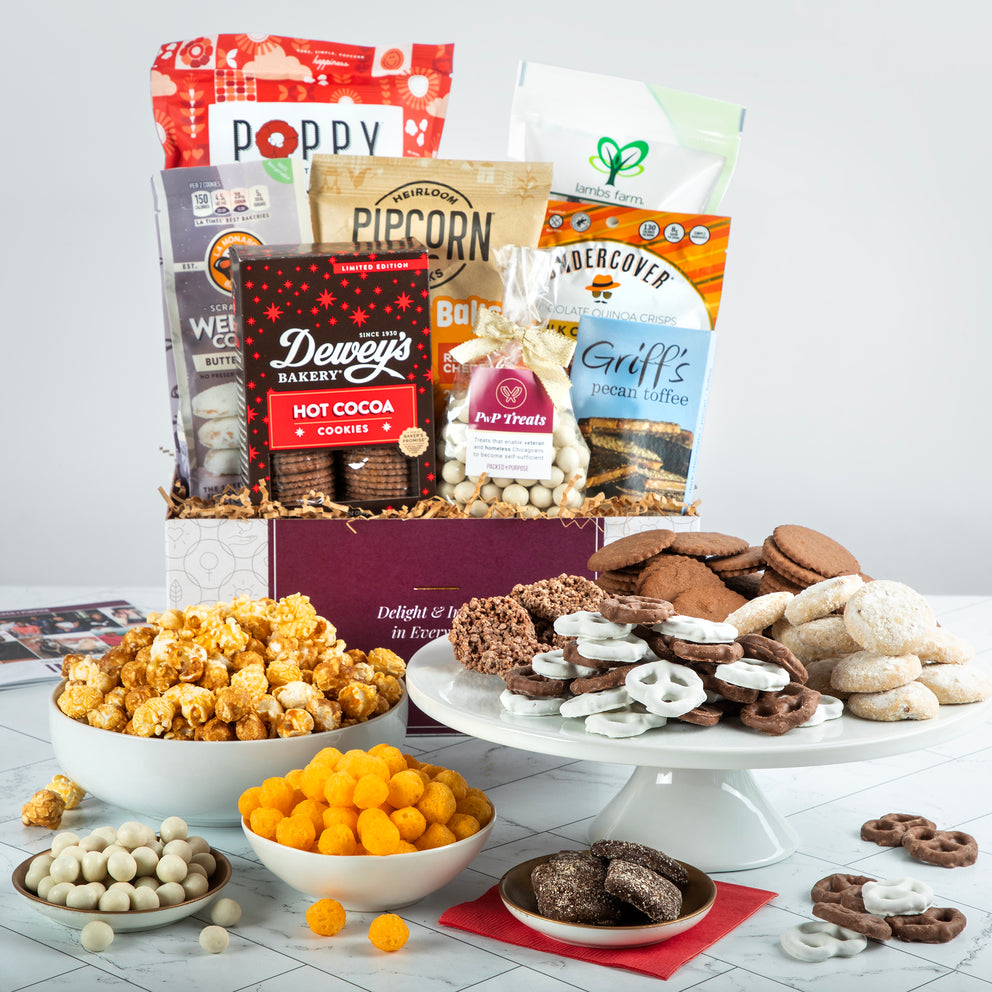 Corporate Gift Boxes, B2B Holiday Gifting, & Gourmet Food Baskets