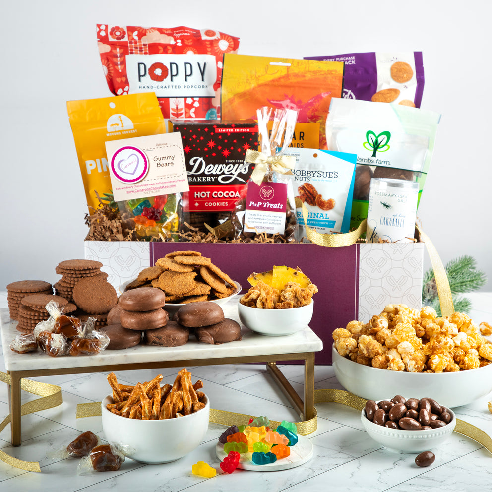 Corporate Gift Boxes, B2B Holiday Gifting, & Gourmet Food Baskets